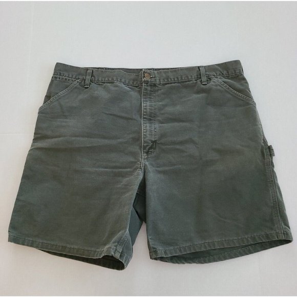 Carhartt | Shorts | Carhartt Moss Green Work Shorts Original Fit Rn 486 ...